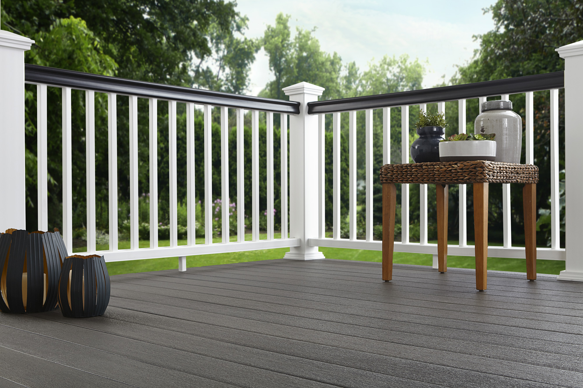 Fiberon Terrassebord Symmetry Graphite RK